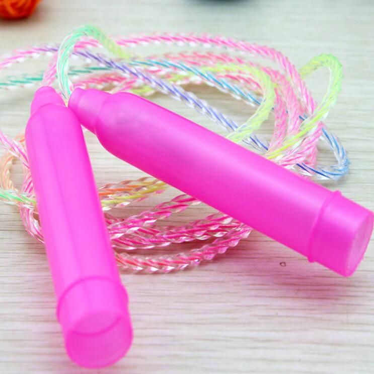 2020 Outdoor Sports Kids Jump Ropes Plastic Kids Fitness Ropes Skipping ...