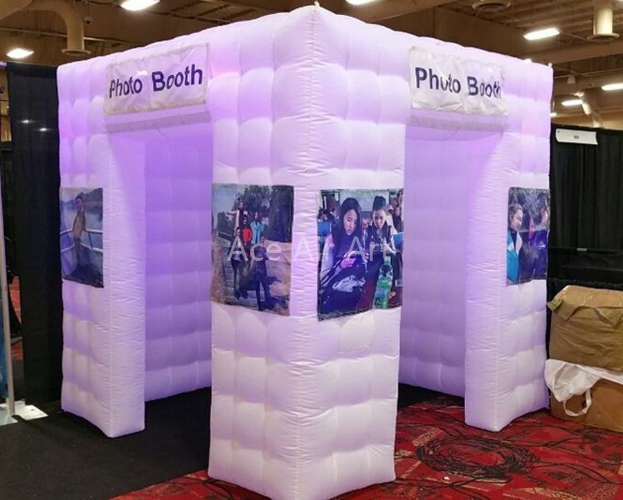 2018 Customized Logo Photo Booth,Inflatable Booth With Free Blower For ...