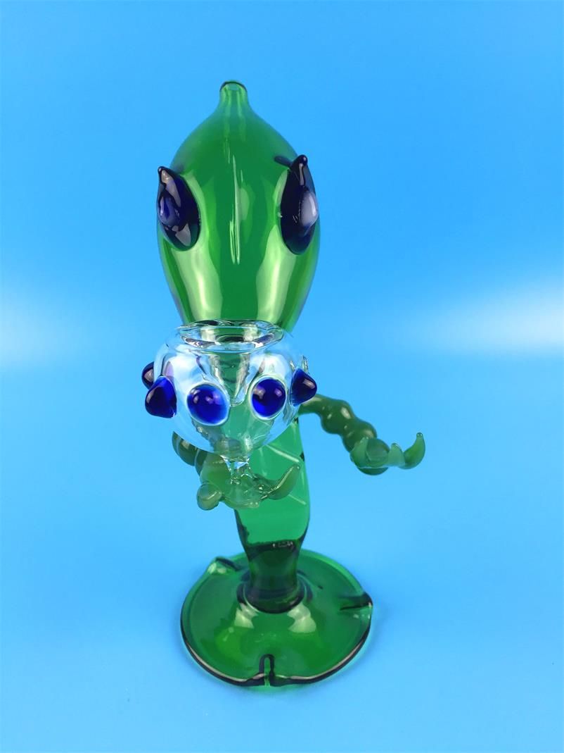 2017 Bongs!aliens G Spot Glass Bongs Water Smoking Pipes Glass Bong ...