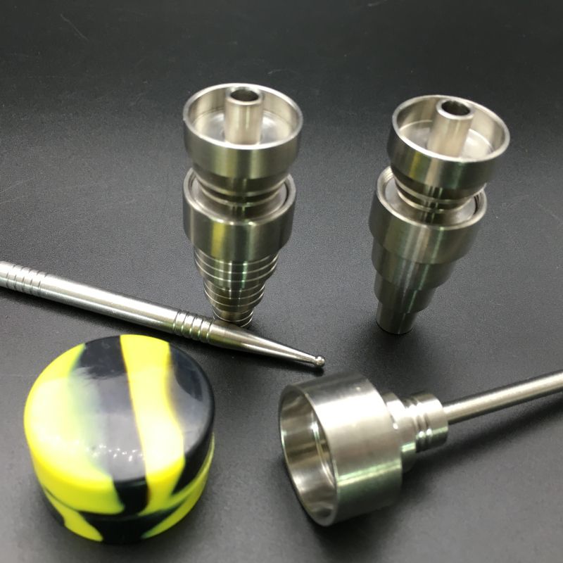 2020 Dabber And Carb Cap Titanium 10mm & 14mm 18mm Titanium Nail Tool ...