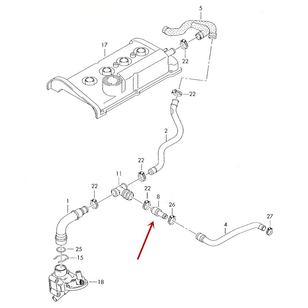Best Quality OEM PCV Breather Crankcase Valve Vent Valves For VW Golf ... Best Quality OEM PCV Breather Crankcase Valve Vent Valves For VW Golf ...