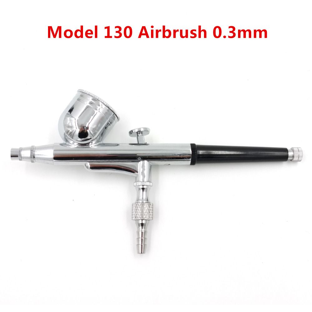 Complete Airbrush Kit 0.3mm Dual Action Airbrush Kit With Compressor ...