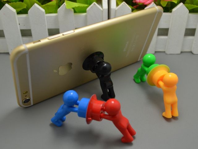 2017 Hot Selling Funny 3d Man Mobile Phone Holder / Cellphone Stand ...