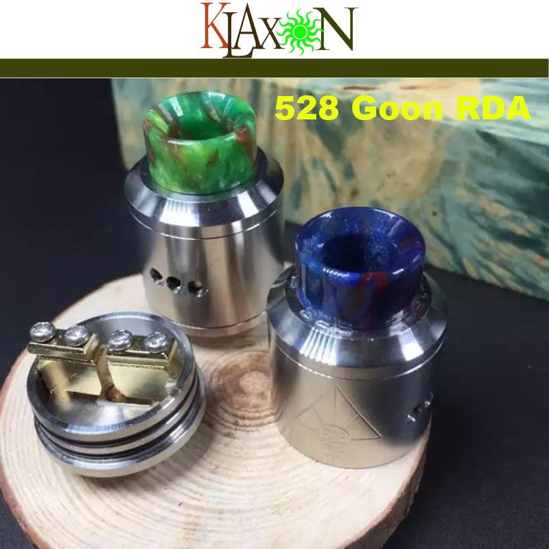 528 Custom Vapes Goon Rda Atomizer 1:1 Clone 24mm Dripper Tank Diy E ...