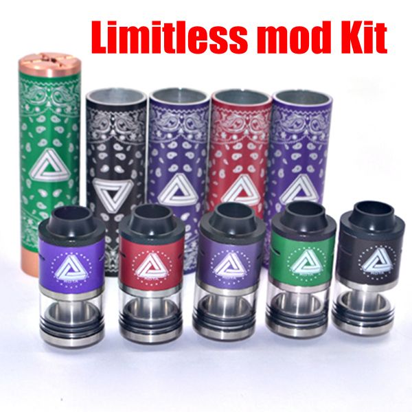 2016 Newest Limitless Mod Kit Limitless Rda Rta Clone Timekeeper Mod ...