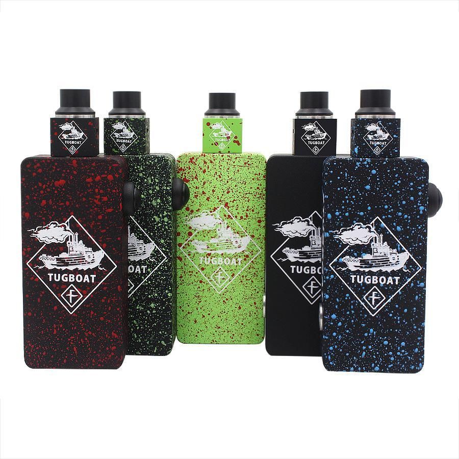 Newest Most Popular Tugboat Box Mod Start Kit Tuglyfe Unregulated Box ...