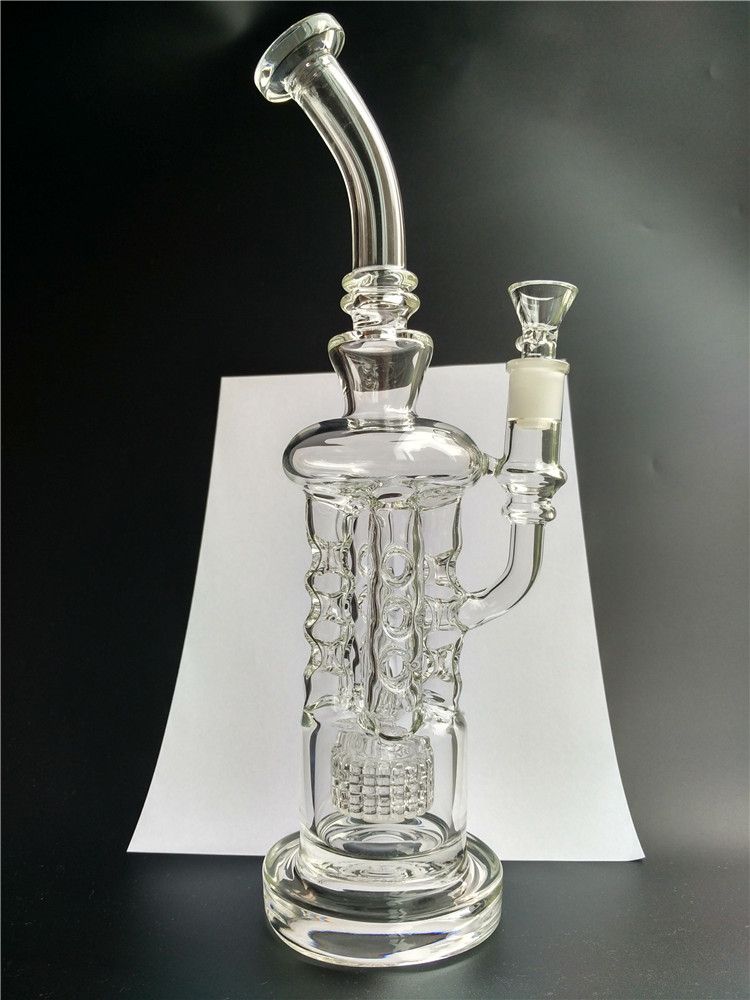 High Quality Oil Rigs Glass Bongs Complex Hitman Design Swiss Pillar ...