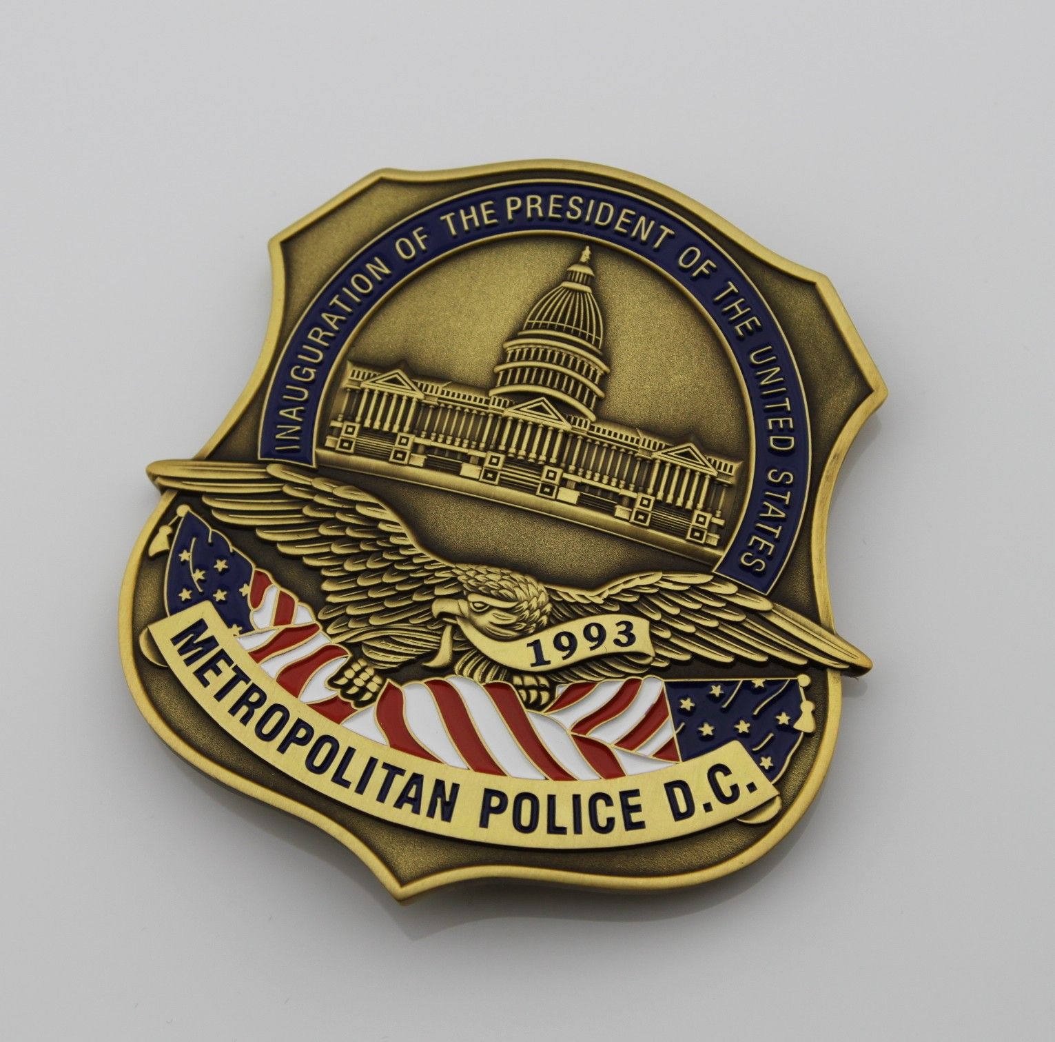 2017 Replica Police Cop Metal Badge High Quality Inauguation Of The ...