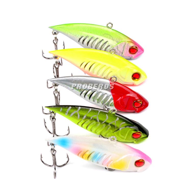 2019 Most Realistic VIB Fishing Lures 6.5cm 11.8g Top Quality 6# Vmc ...