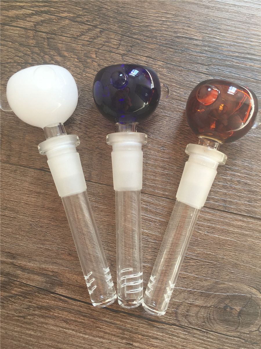 2021 14mm Female 18mm Male Glass Downstem Diffuser Colorful 14mm Male ...