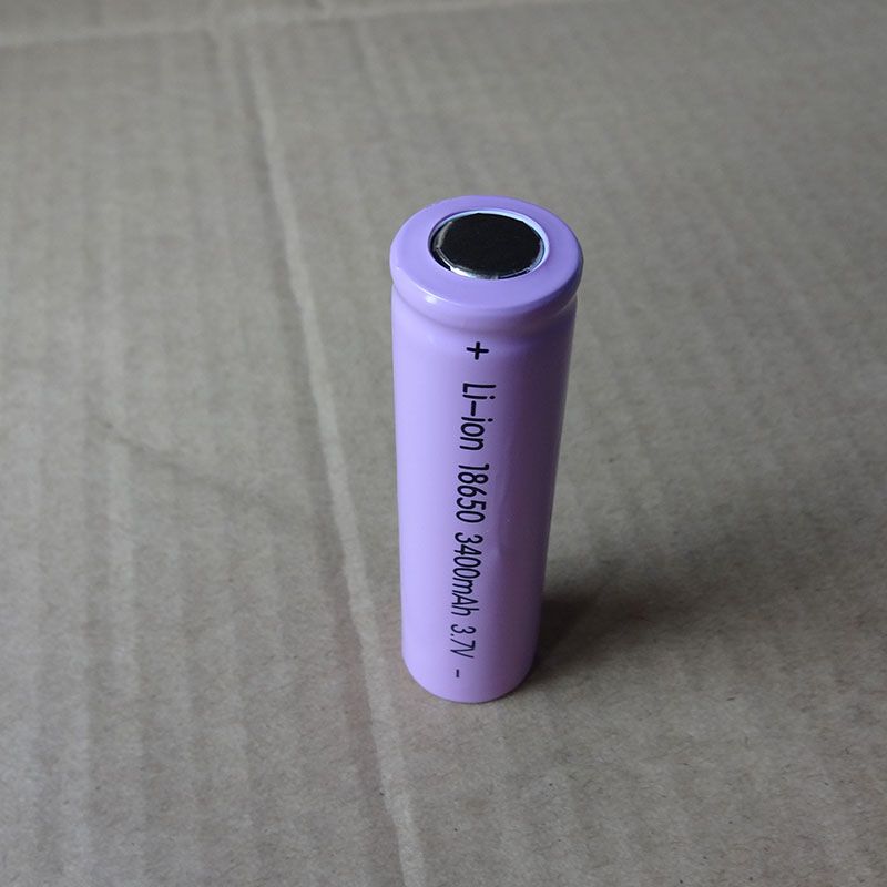 High Quality 18650 Li Ion Battery, 18650 3400mAh Pink Battery Flat ...