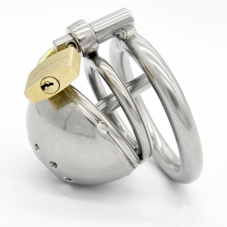 Latest Design Stainless Steel Male Boundage Chastity Shortest Cage ...