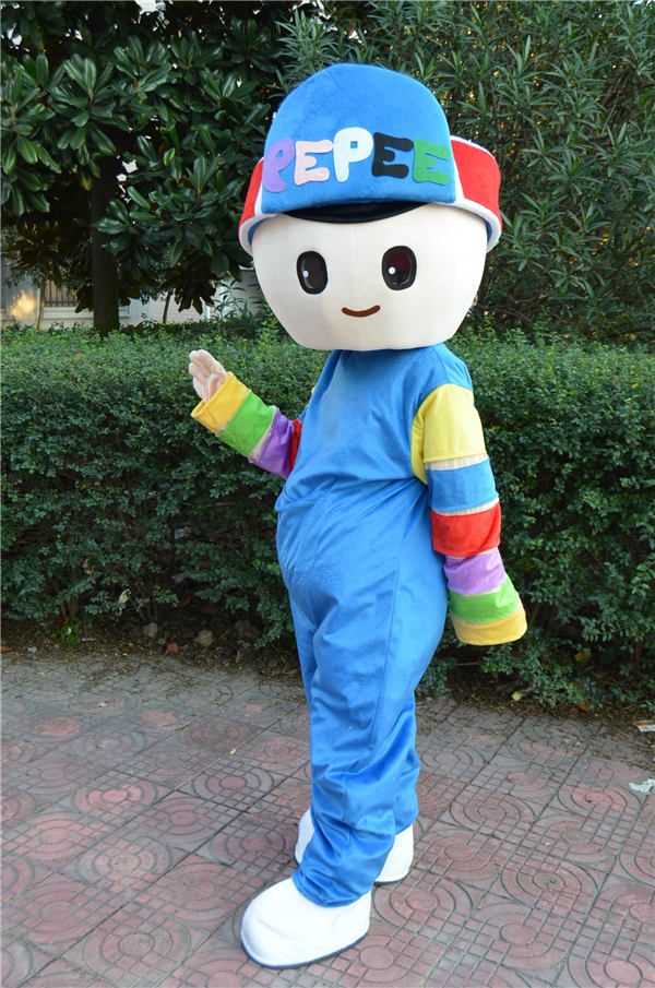 PepEE Boy Mascot Costume Adult Costume Halloween Costume Christmas ...