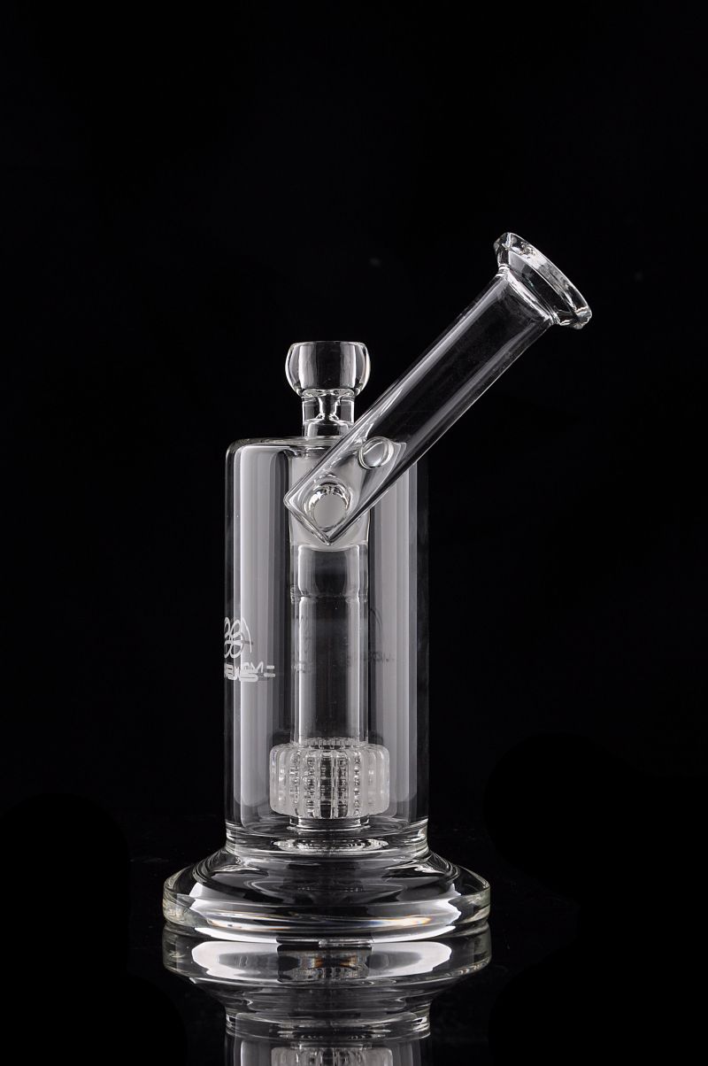 2020 Real Picture Mobius Matrix Sidecar Glass Bong Birdcage Perc Glass ...