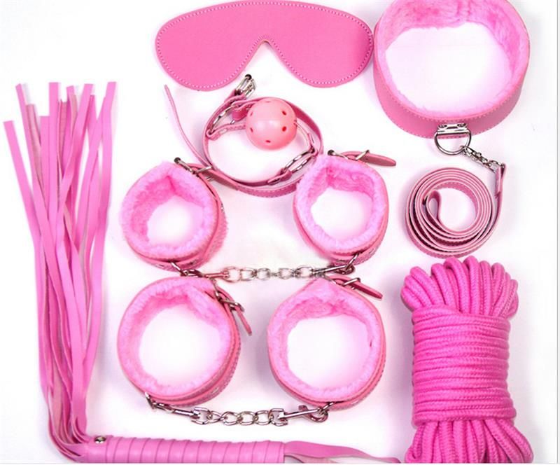 New Style Plush Suit Fun Toys Plush Sexy Pu Leather Astrict Spouse ...