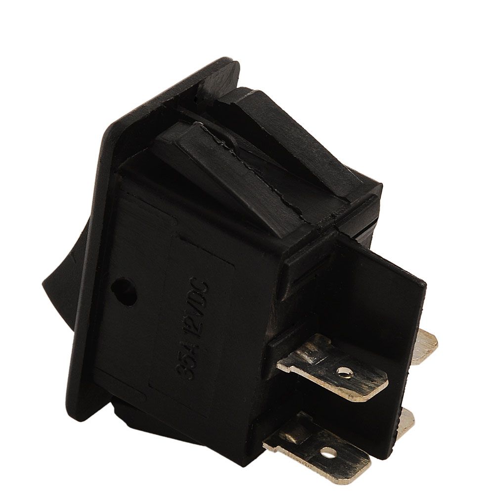 2021 Car Rocker Switch 12V 35A ON OFF 4 Pin With Blue LED Light ...