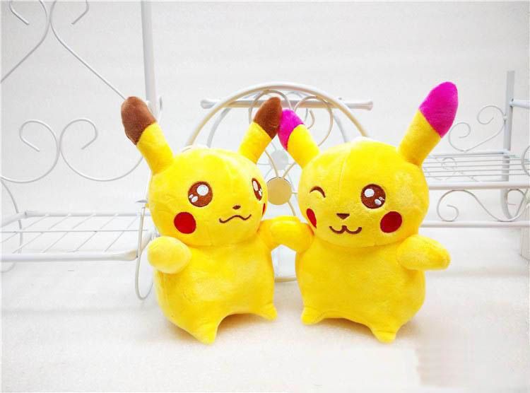 2017 Poki Plush Toys Pikachue Plush Cartoon Movie Stuffed Animals Toy ...