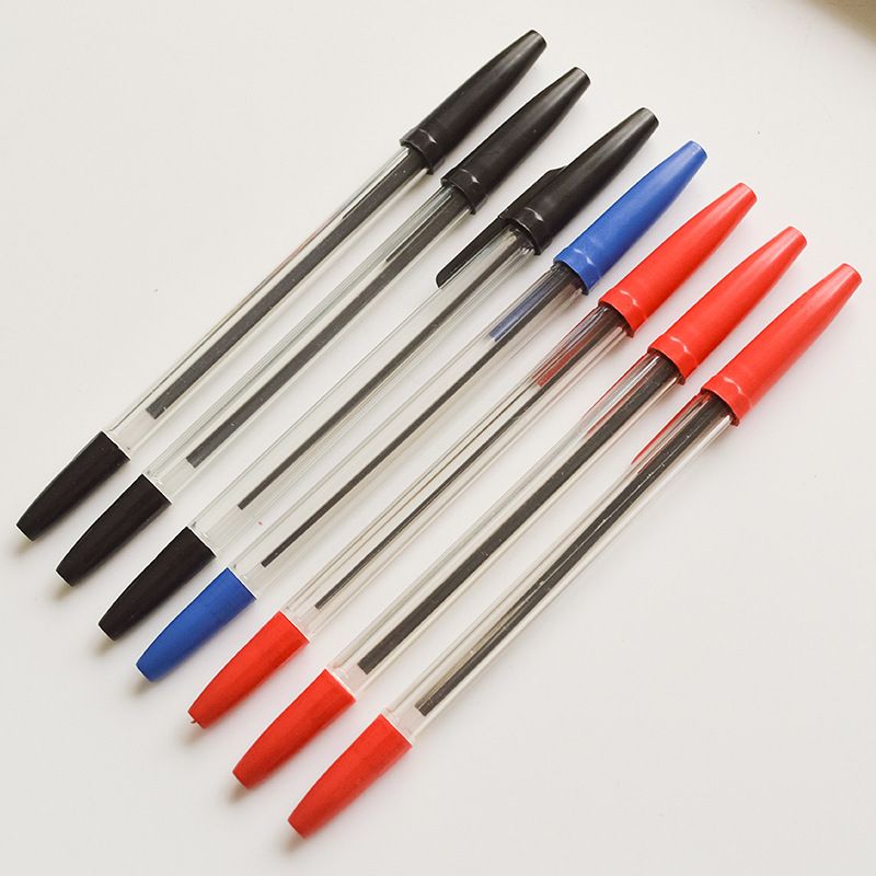 Ballpoint Pen Wholesale 0.7 MM Office Pen Cheap Plastic Ball-point Pen ...