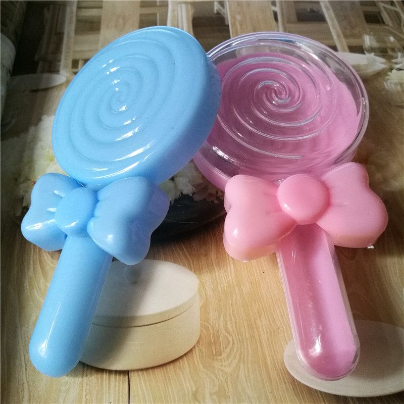 Blue/Pink Acrylic Lollipop Shape Candy Box Baby Shower Kid Birthday ...