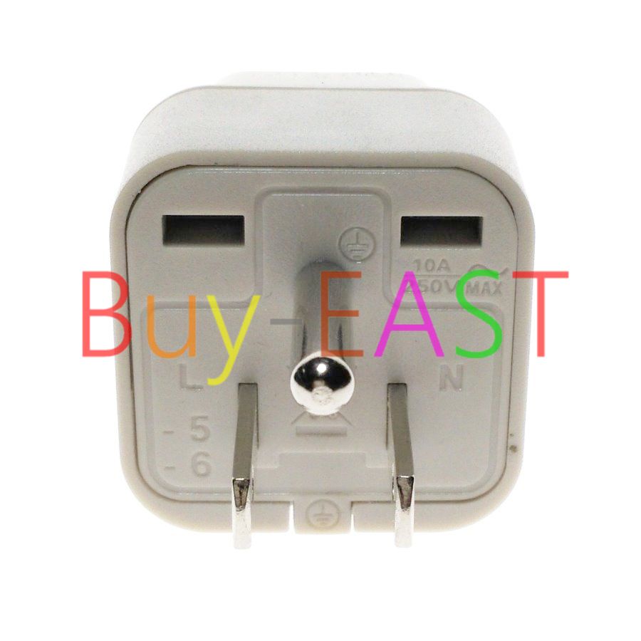 North American Usa Canada Power Plug Adapter Universal Outlet Wonpro Wa ...