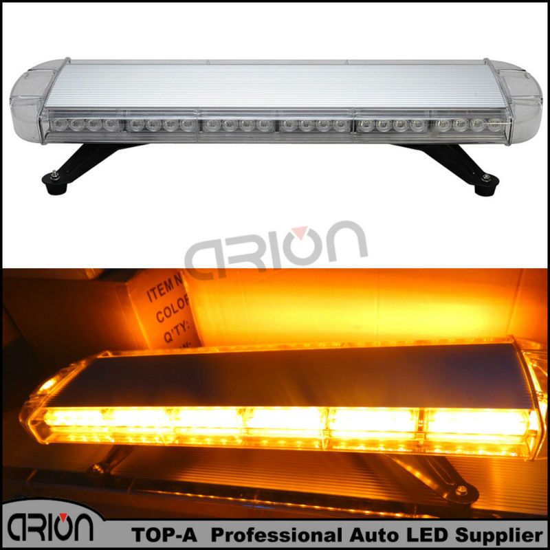 56W 56 LED LIGHT BAR EMERGENCY BEACON WARN TOW TRUCK PLOW RESPONSE ...