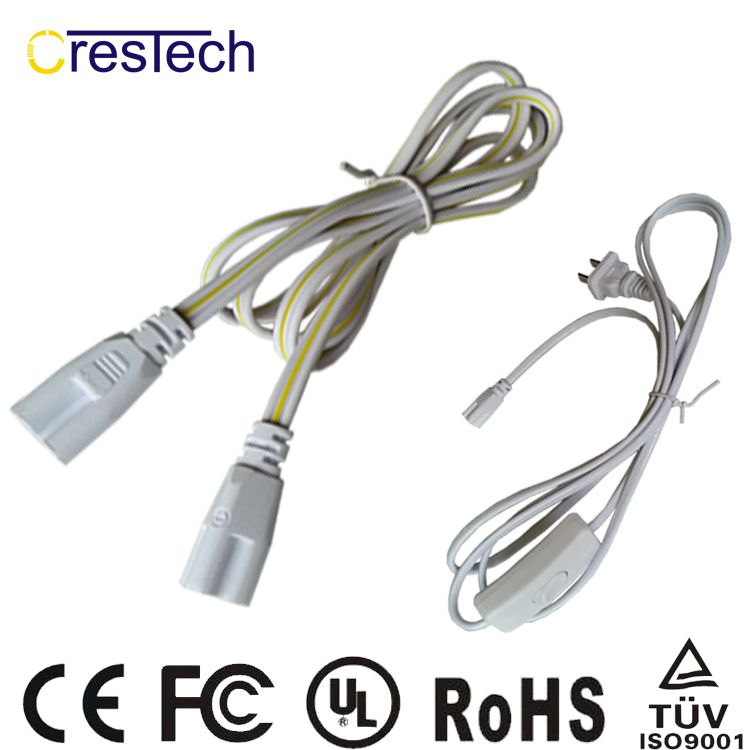 2019 Led Accessory Wire T5 T8 Connector Cable Power Cords With On/Off ...