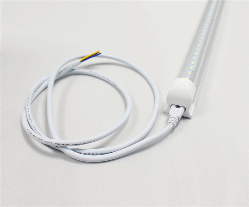 2021 T5 T8 LED Tube Light Connector Cable 3ft 0.9M Longer Pigtail For ...