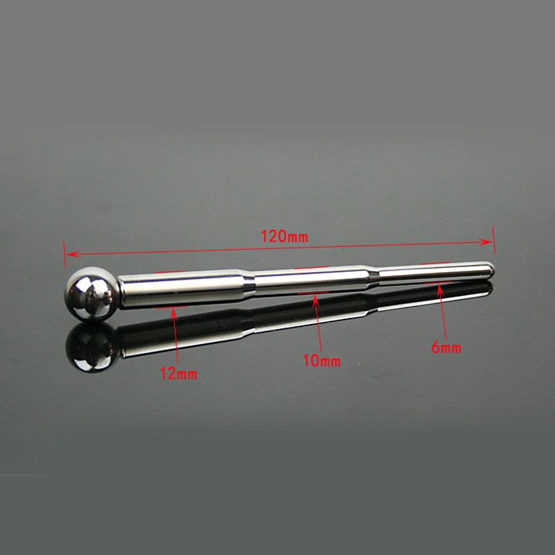 Female Sounding Stainless Steel Metal Ball Male Catheter Urethral ...