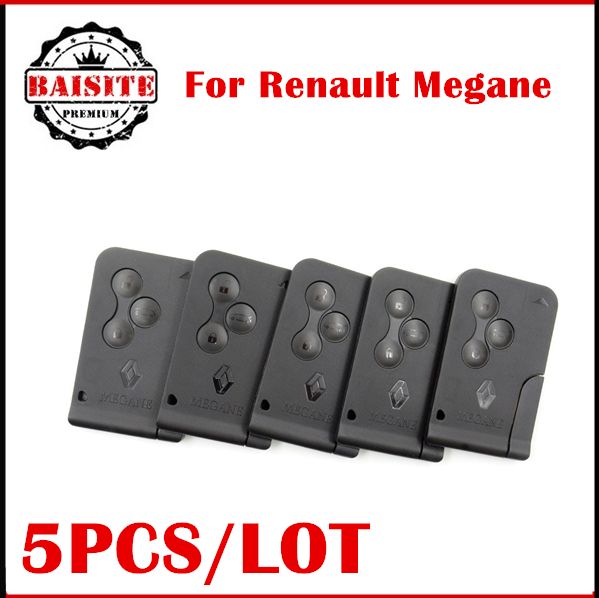 High Quality Renault Megane Card Key Renault Megane 3 Button Remote Key ...