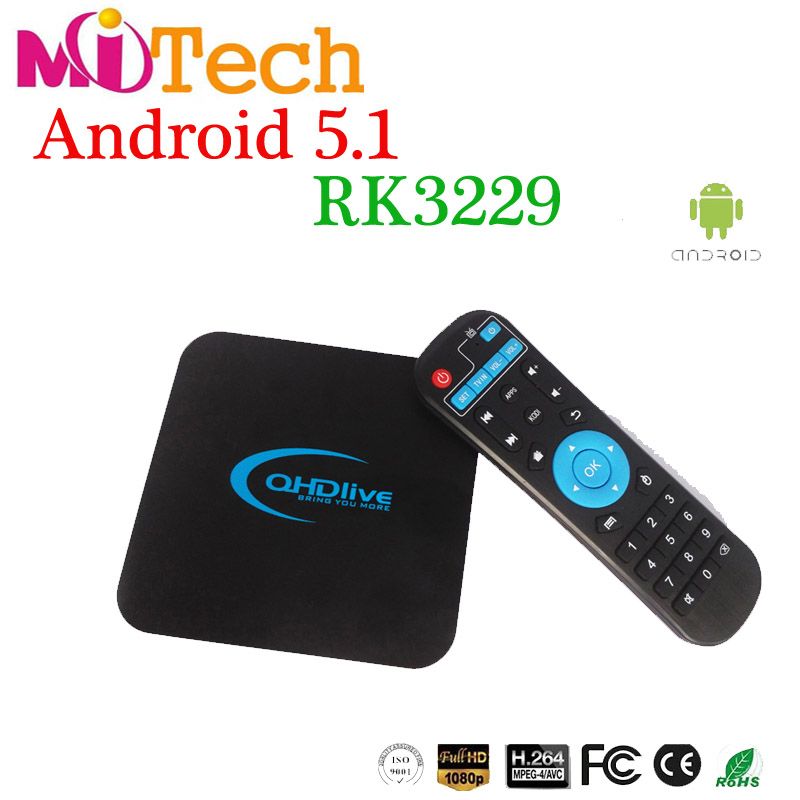 Android OTT TV Box QHDlive Quad Core 5.1 OS Fully Loaded Smart ...