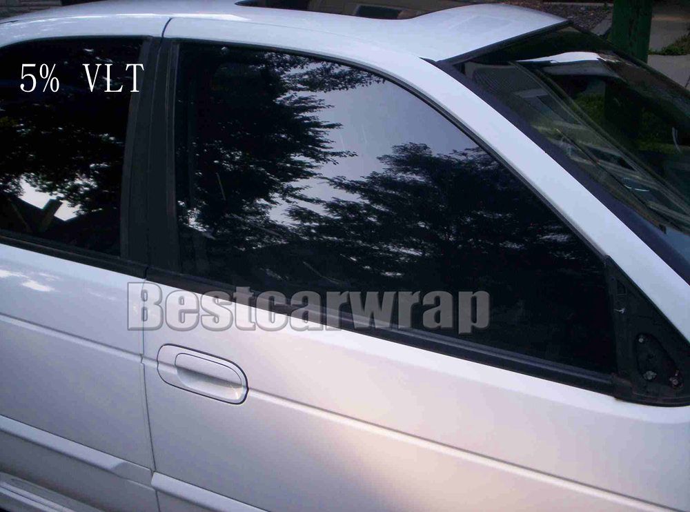 2021 2 Roll 76cmx30m Black VLT 5% Window Tint Film Solar Film ...