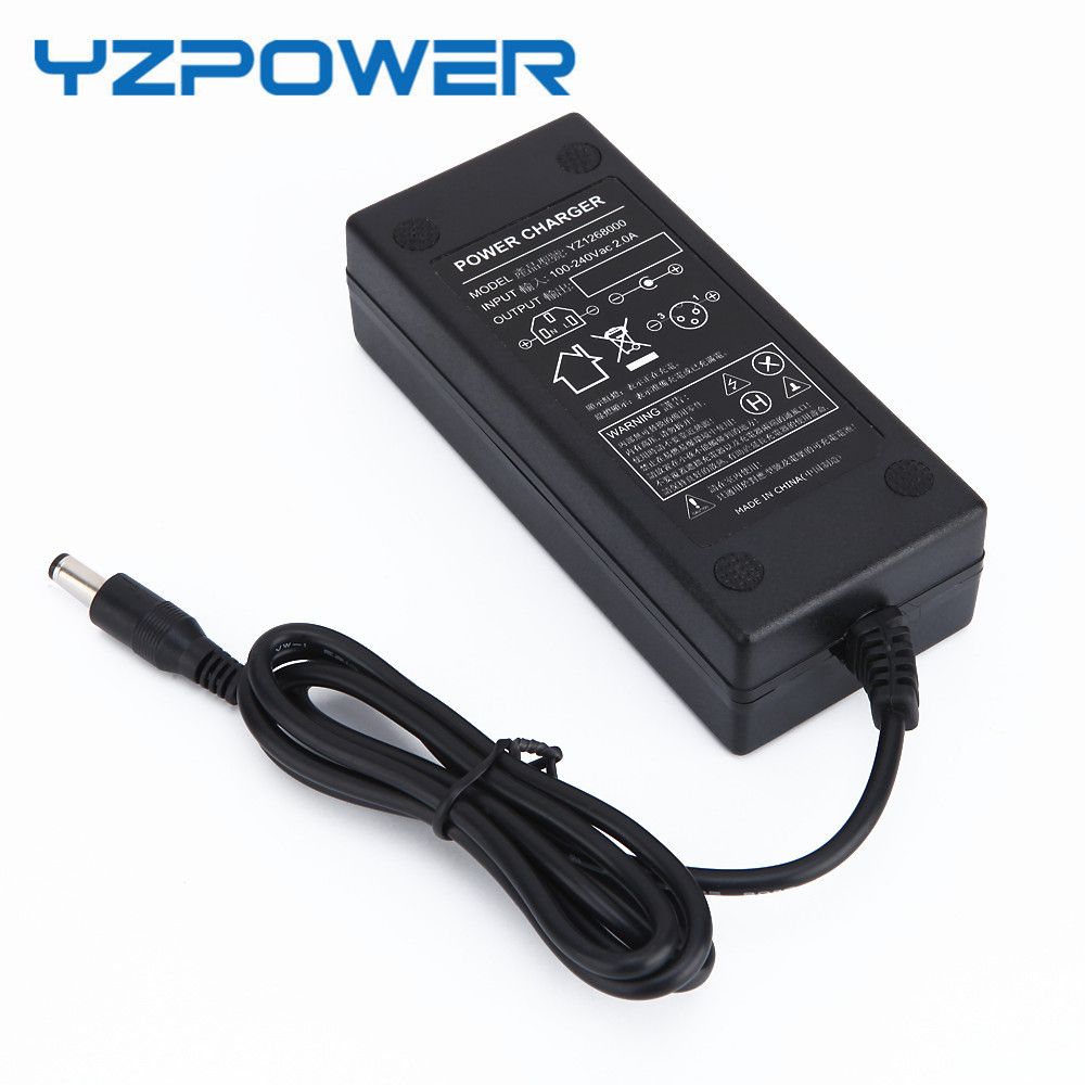 2021 YZPOWER 42V 1.5A Lithium Battery Charger 42V1.5A For 36V Ebike ...