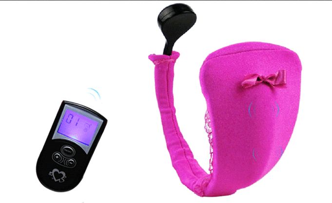 Wireless Remote Control Vibrating Panties Vibrator C String Invisible
