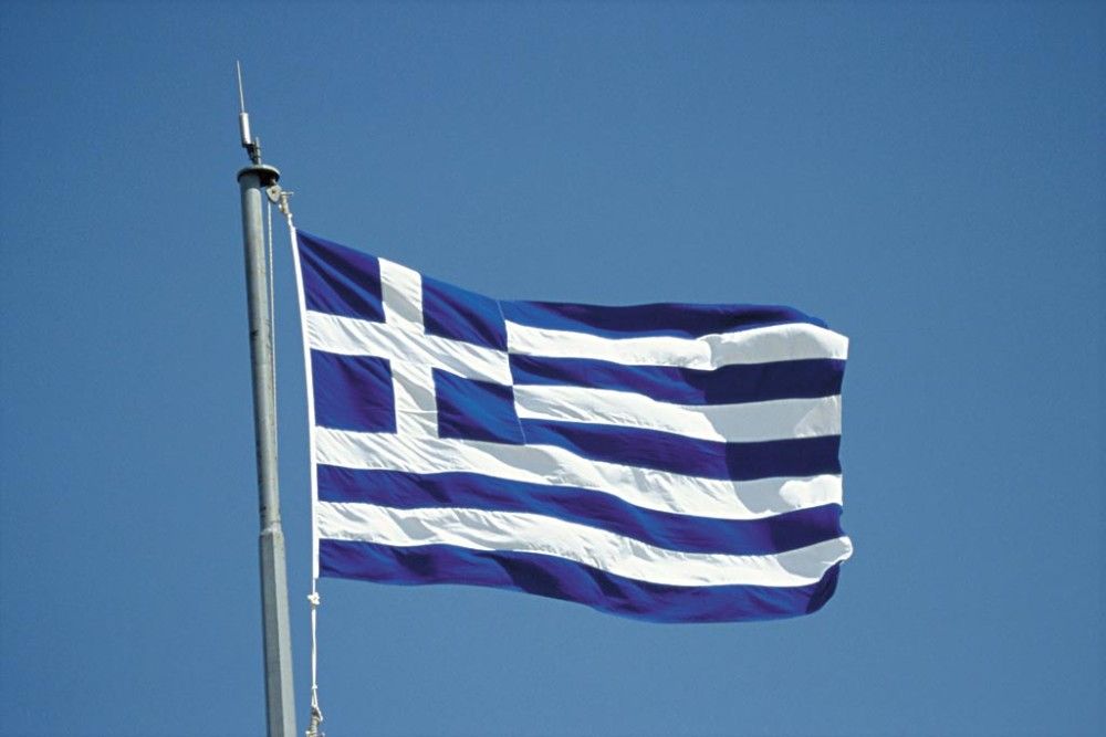 2019 3ft X 5ft Hanging Greek Flag Polyester Standard Flag Banner ...