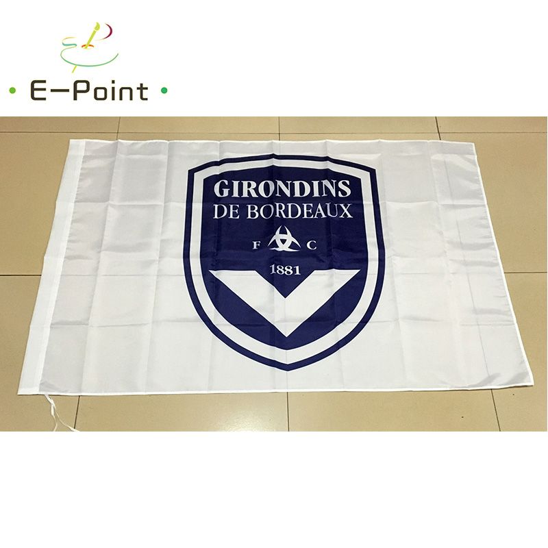 2021 France FC Girondins De Bordeaux 3*5ft 96cm*144cm Polyester Flag ...