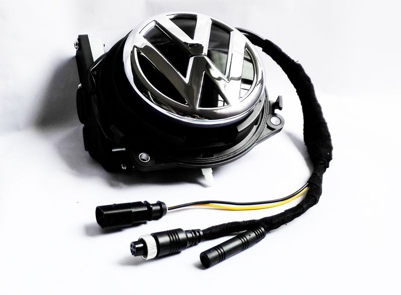 2019 For Vw Volkswagen Rotating Car Rear View Camera Vw Logo Flipping