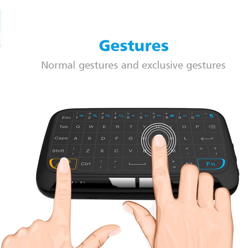 Mini H18 Wireless Keyboard 2.4GHz Air/Fly Mouse Remote Control Game ... Mini H18 Wireless Keyboard 2.4GHz Air/Fly Mouse Remote Control Game ...