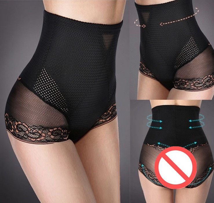 2019 Sexy Women Full Body High Waist Shapers Underwear Breathable Lace