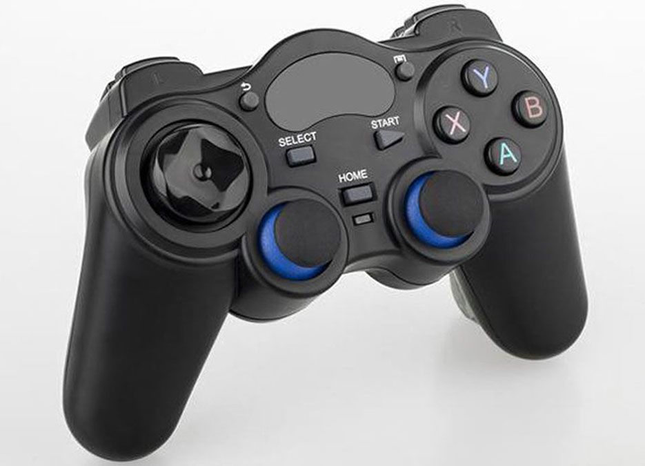 By Post 2.4G Wireless Game Controller Gamepad Joystick Mini Keyboard ...