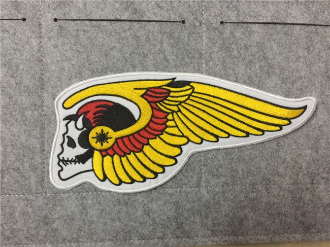 2017 New Hells Angels Patch Emroidered Stickers On T Shirt Jacket ...