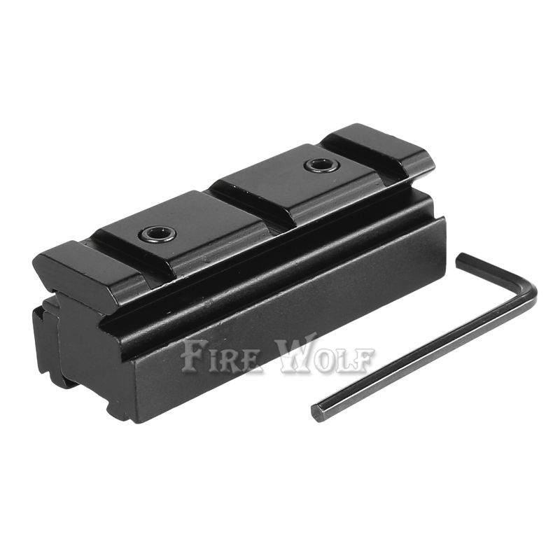 2021 FIRE WOLF Scope Base Adapter Converter 11mm To 20mm Weaver ...