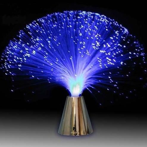 Party Decorations Fiber Optic Lamp Light Holiday Wedding Centerpiece ...