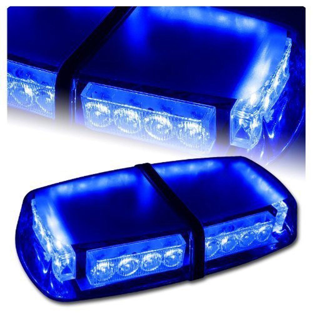 24 Big LED Car Strobe Light With 7 Flash Patterns Emergency Security ...