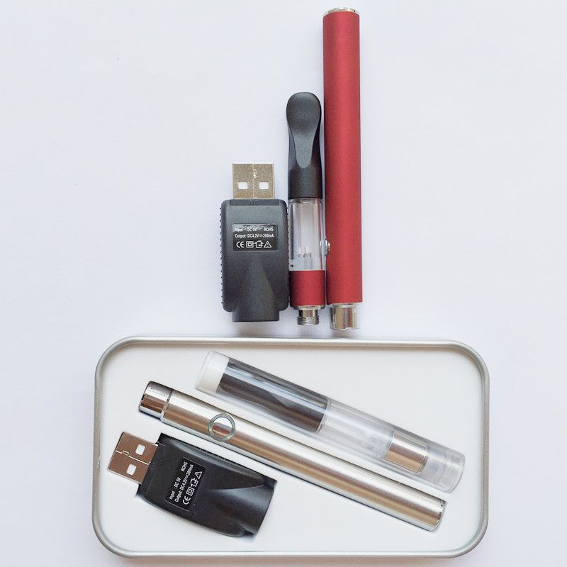 Rechargeable Thc Vape Pen 350mah E Cigarette Vaporizer Pen 0.6ml Oil ...