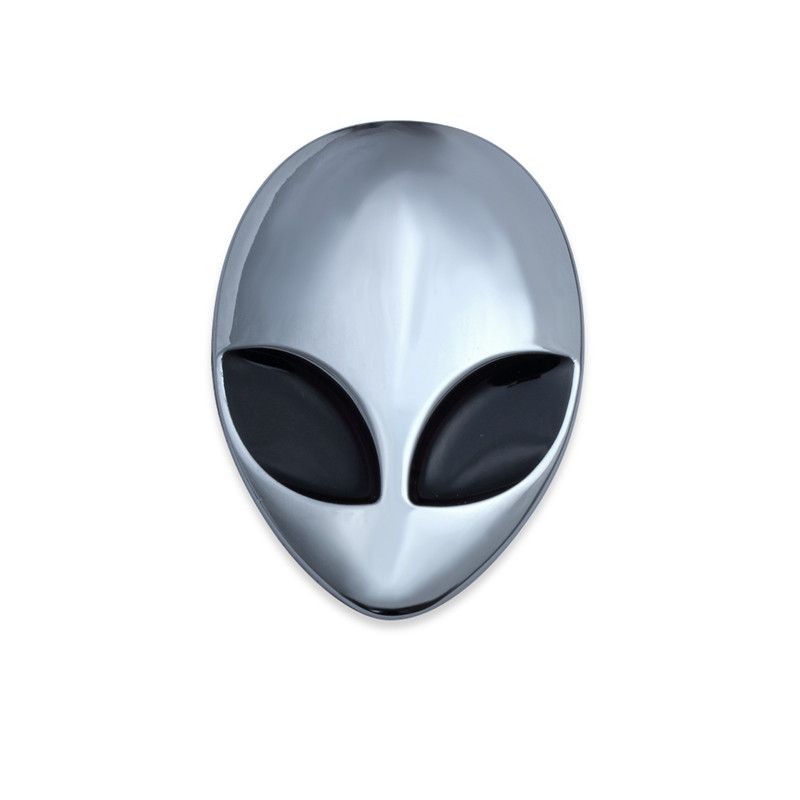 Buy Dropship Products Of Car 3D Stickers Alien Head UFO Creative Metal ...
