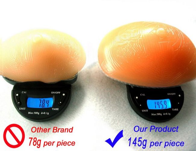 2019 Free Ship~ Silicone Bra Inserts Silicon Breast Enhancers Boobs