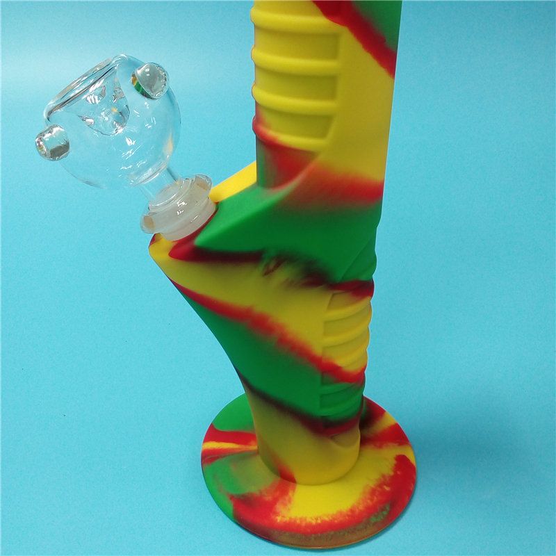 Hookahs Online Sale Rasta Mini Silicone Water Bongs Ten Colors With ...