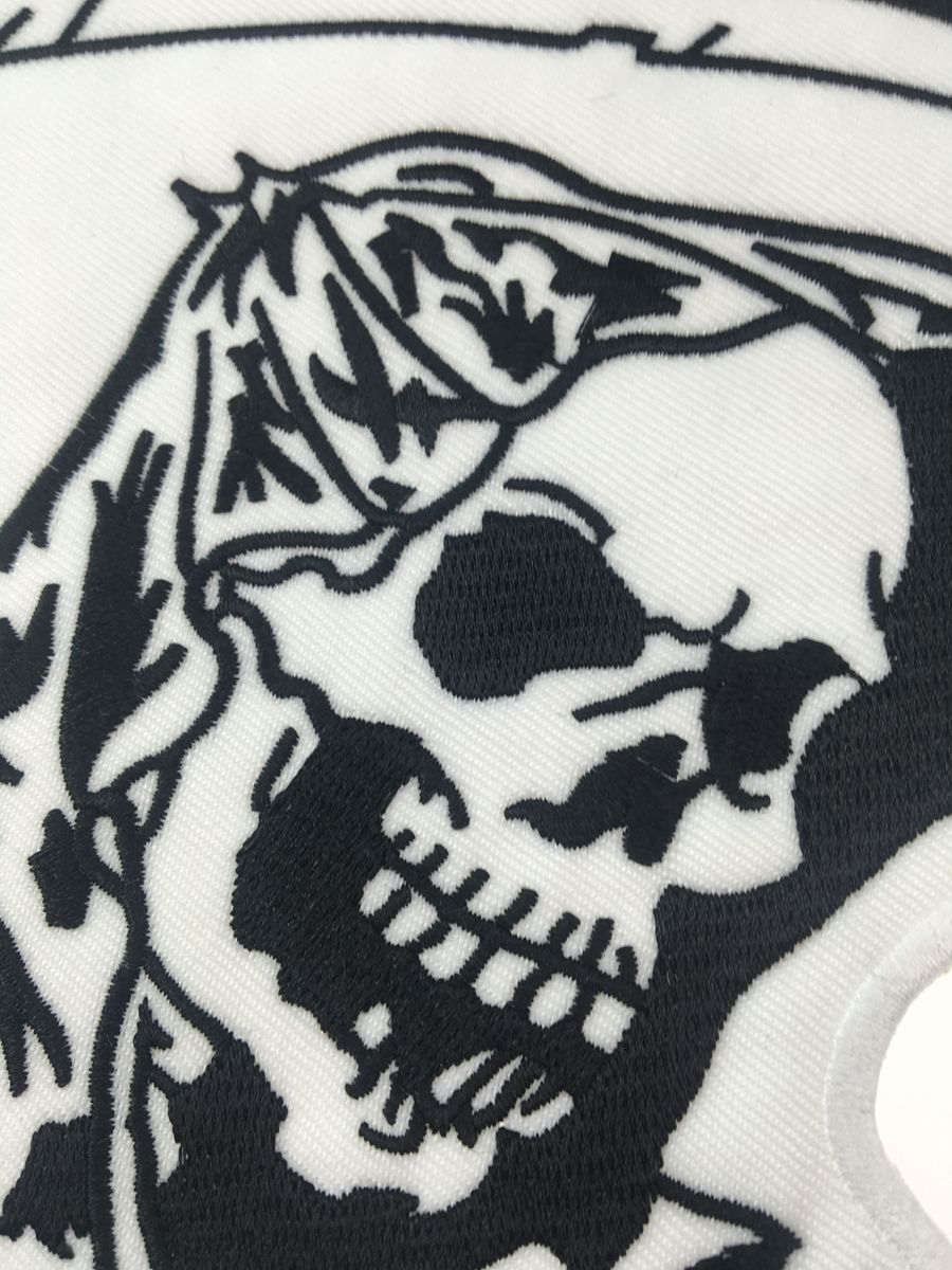 2021 Fashion DEMONS OF CO. DOWN MC Embroidered Iron On Sew On Biker ...