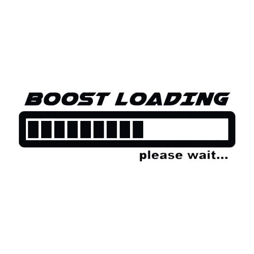 Boost Loading Vinyl Sticker Car Window Decal Car Window Sticker Car ...