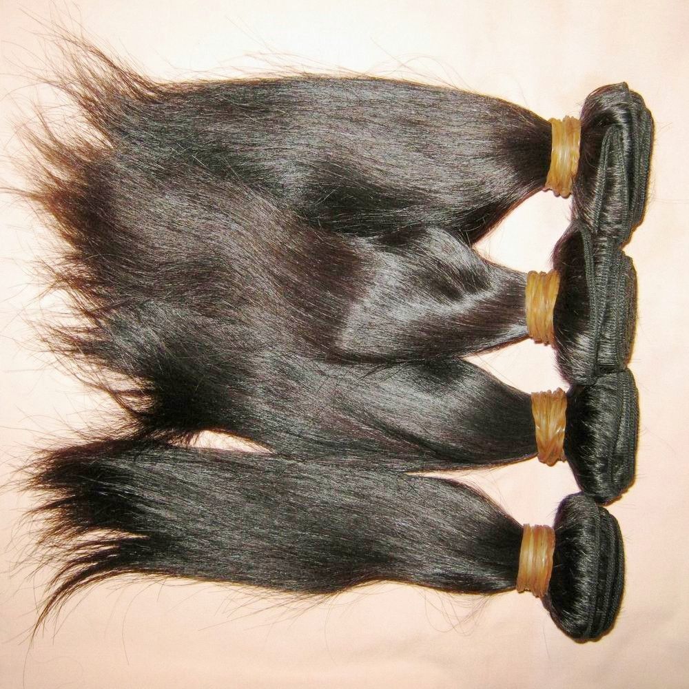 8A Malaysian RAW Straight Hair Weave Weft Unprocessed Human Hair ...